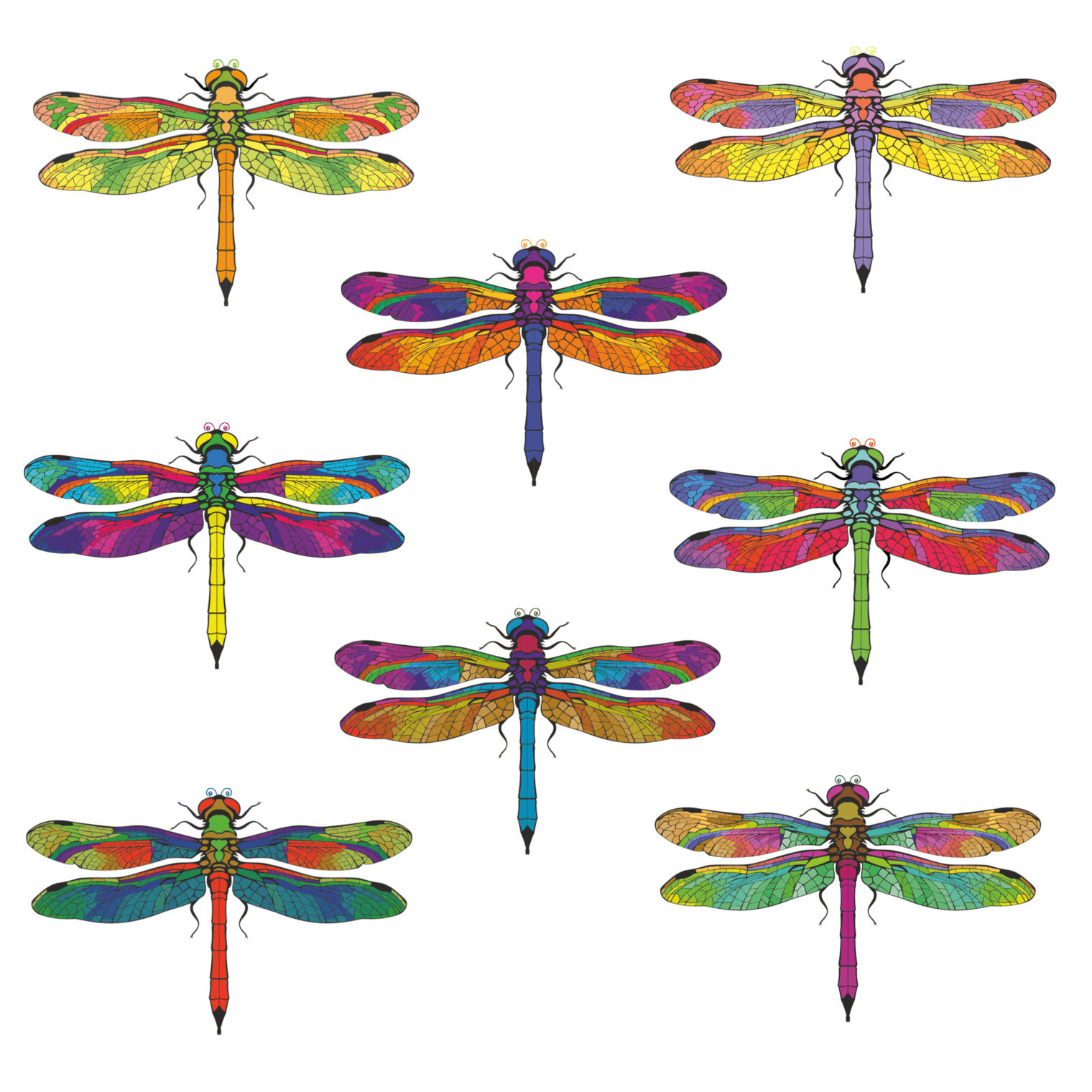 Dragonfly Window Decal Review :: 07/02/2019 :: By Linda G. – Window Flakes