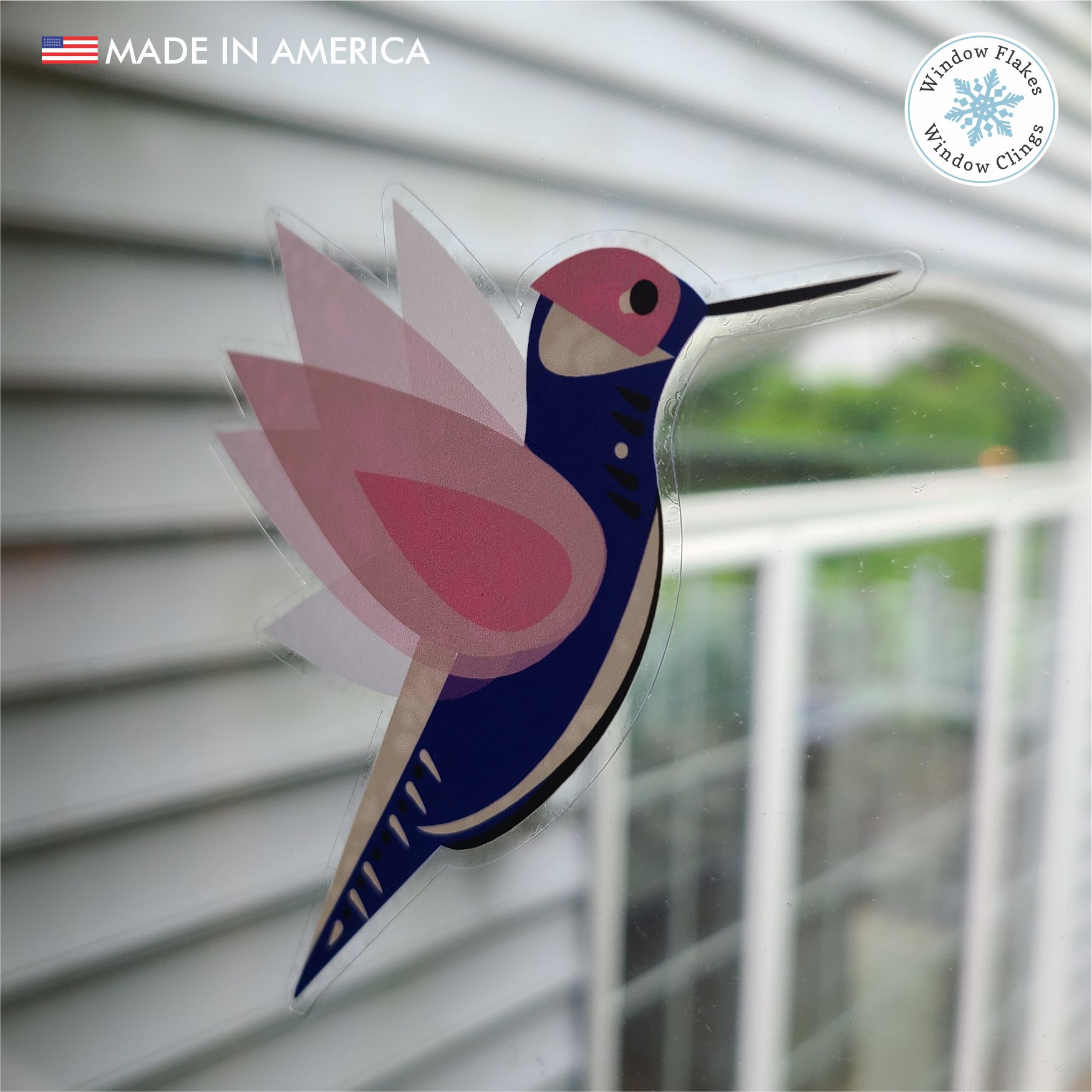 Hummingbird Window Clings | Stickers to Prevent Bird Strikes – Window ...
