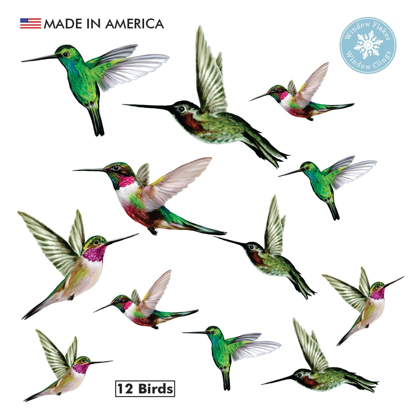 Window Decals for Bird Safety and to Prevent Bird Strikes – Window Flakes
