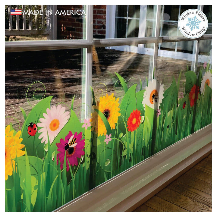 Floral & Flower Window Cling Decals | Tree Window Stickers – Window Flakes