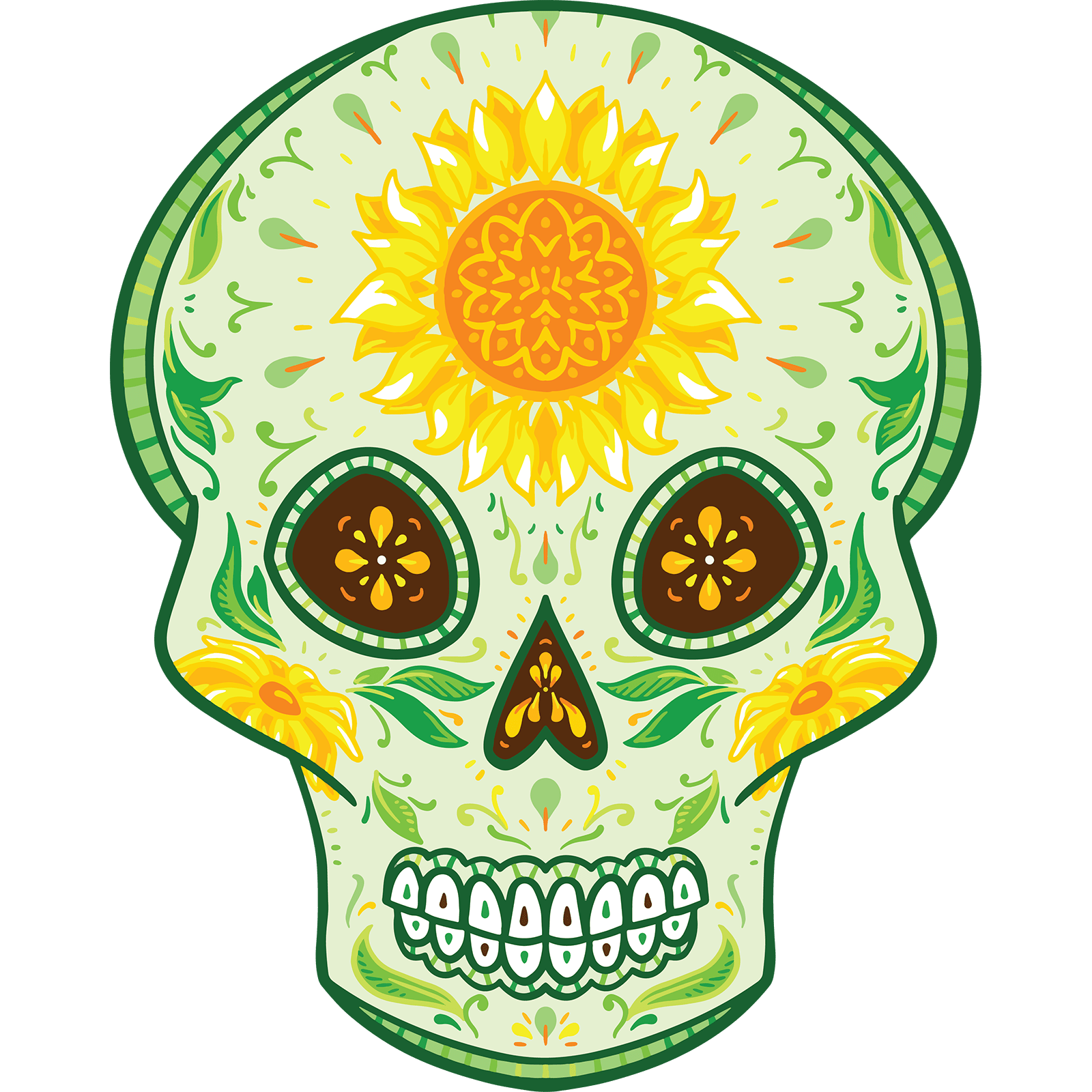 Day of the Dead Window Clings | Dia de los Muertos Stickers – Window Flakes