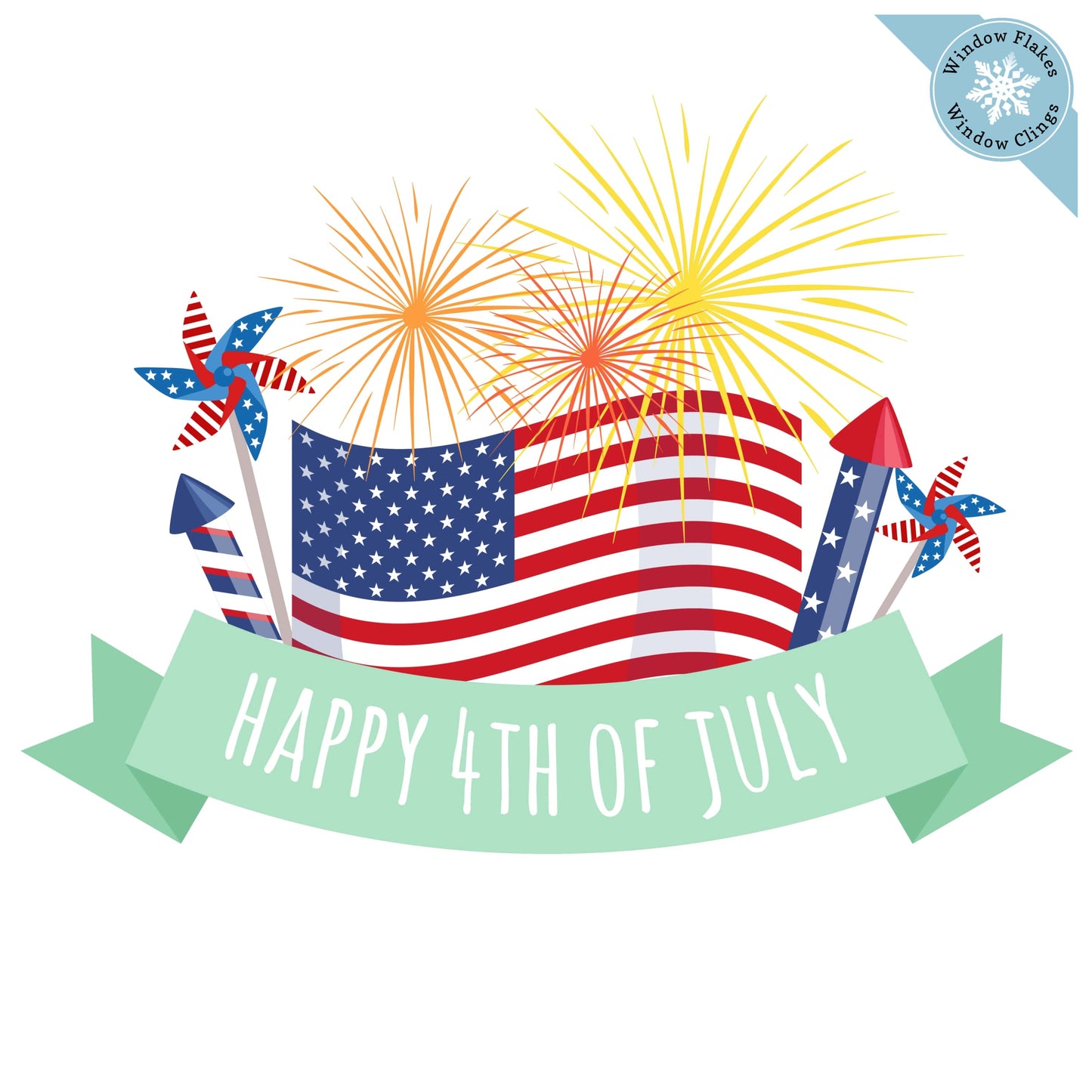 4th Of July Firework Clipart
