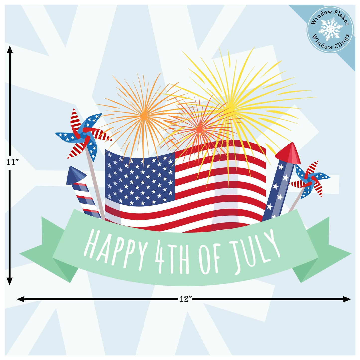Happy 4th Of July Fireworks Clipart