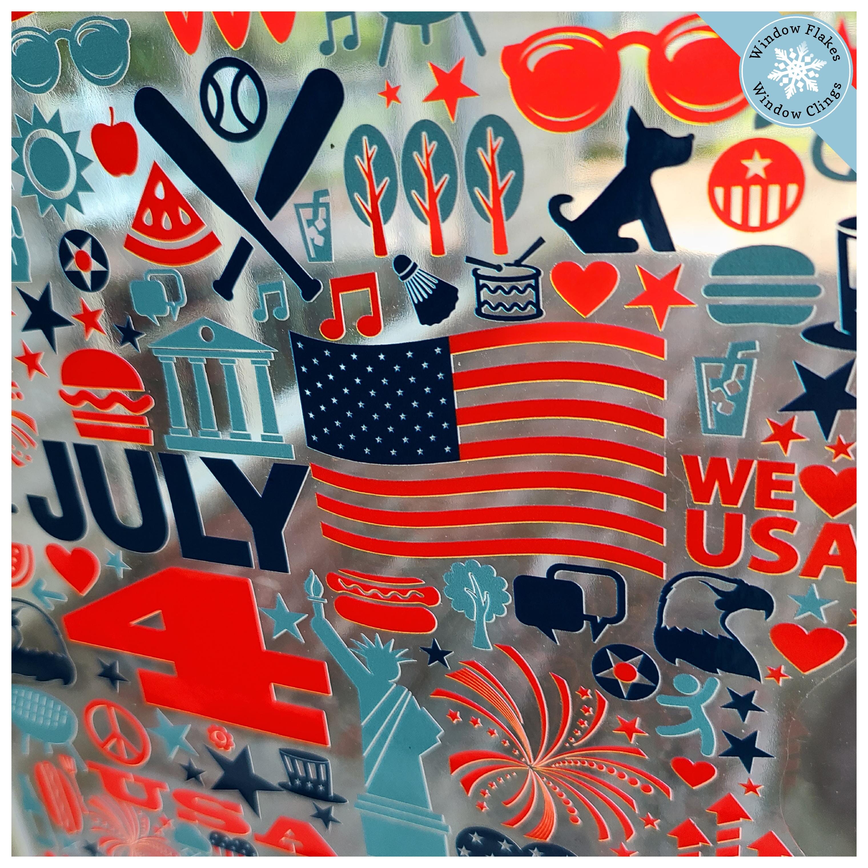 Summer-Themed Window Clings, Decals, and Stickers – Window Flakes