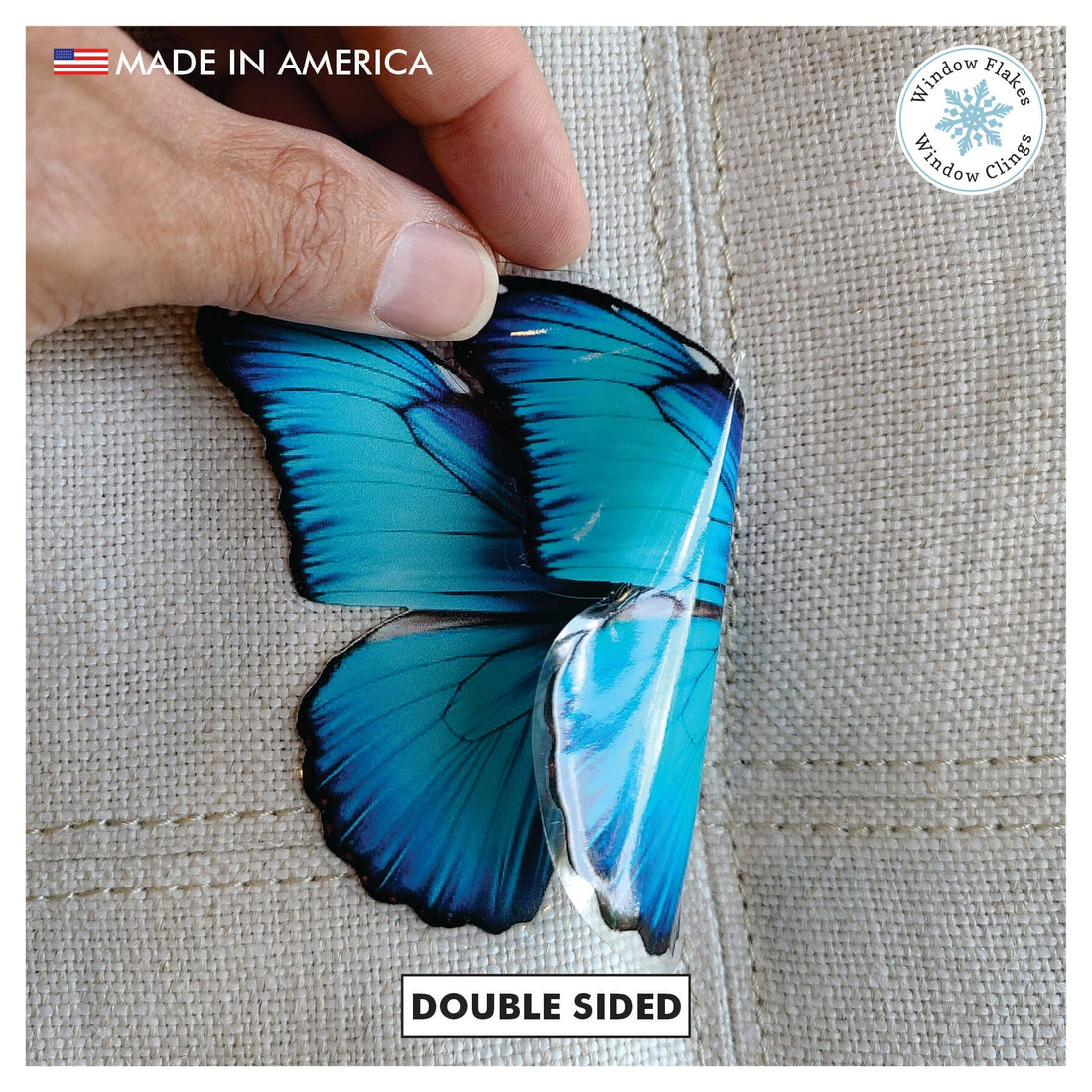 Anti-Collision Window Clings Prevent Window Bird Strikes-8 Butterflies ...