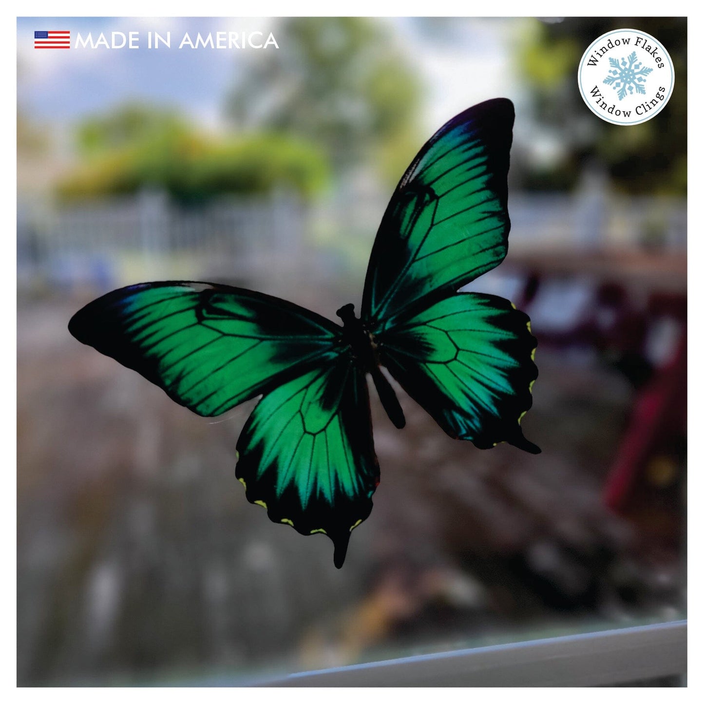 Butterfly Window Cling Decoration | Butterfly Glass Sticker Decal ...