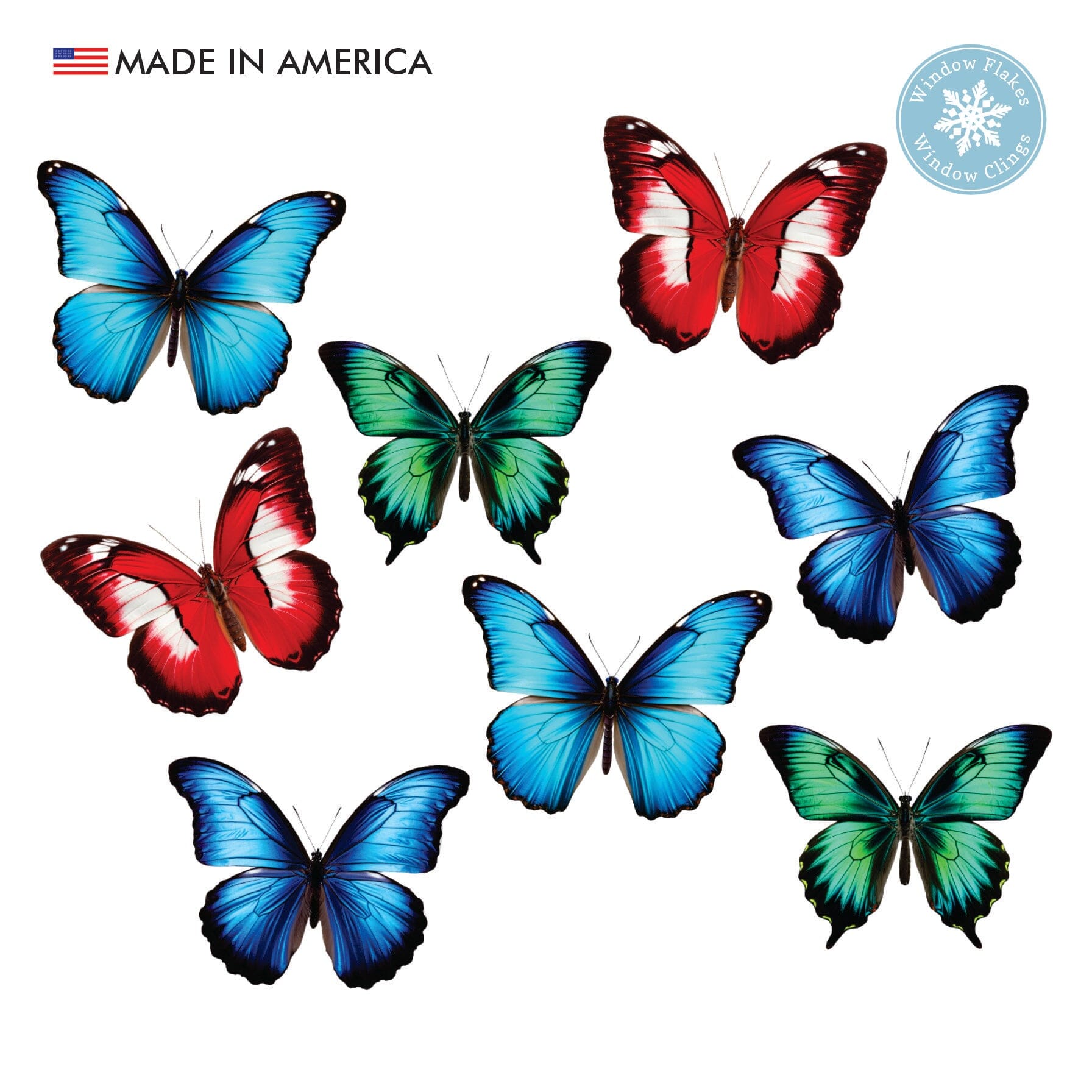Butterfly Window Cling Decoration | Butterfly Glass Sticker Decal ...