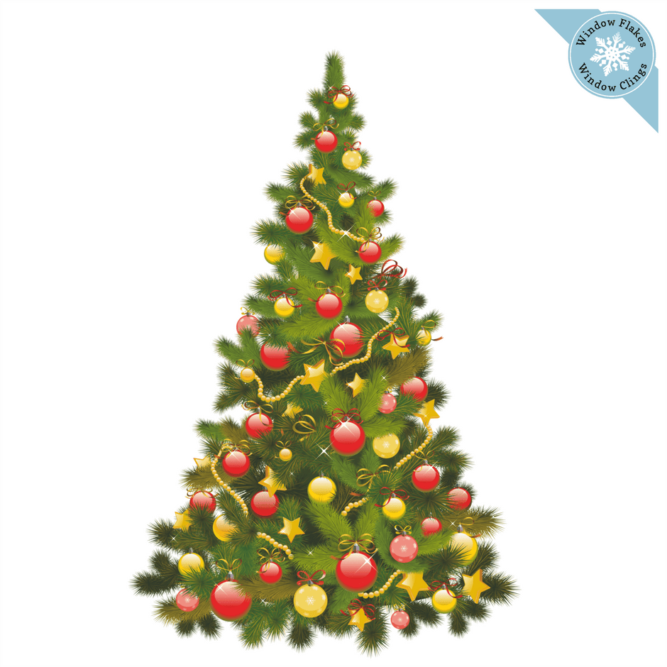 Christmas Window Clings - Christmas Decals for Windows – Window Flakes