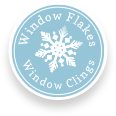 Window Flakes | Window Clings - Holiday Decals & Bird Stickers