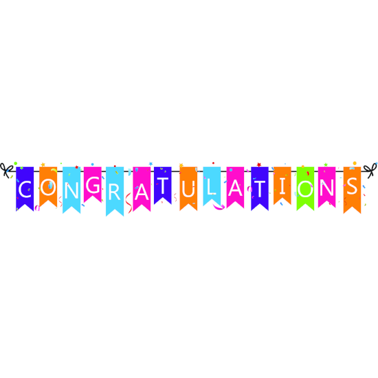 Congratulations Banner Clip Art