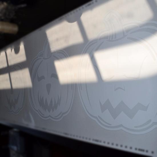 Vinyl Halloween Pumpkin Window Decals and Stickers – Window Flakes