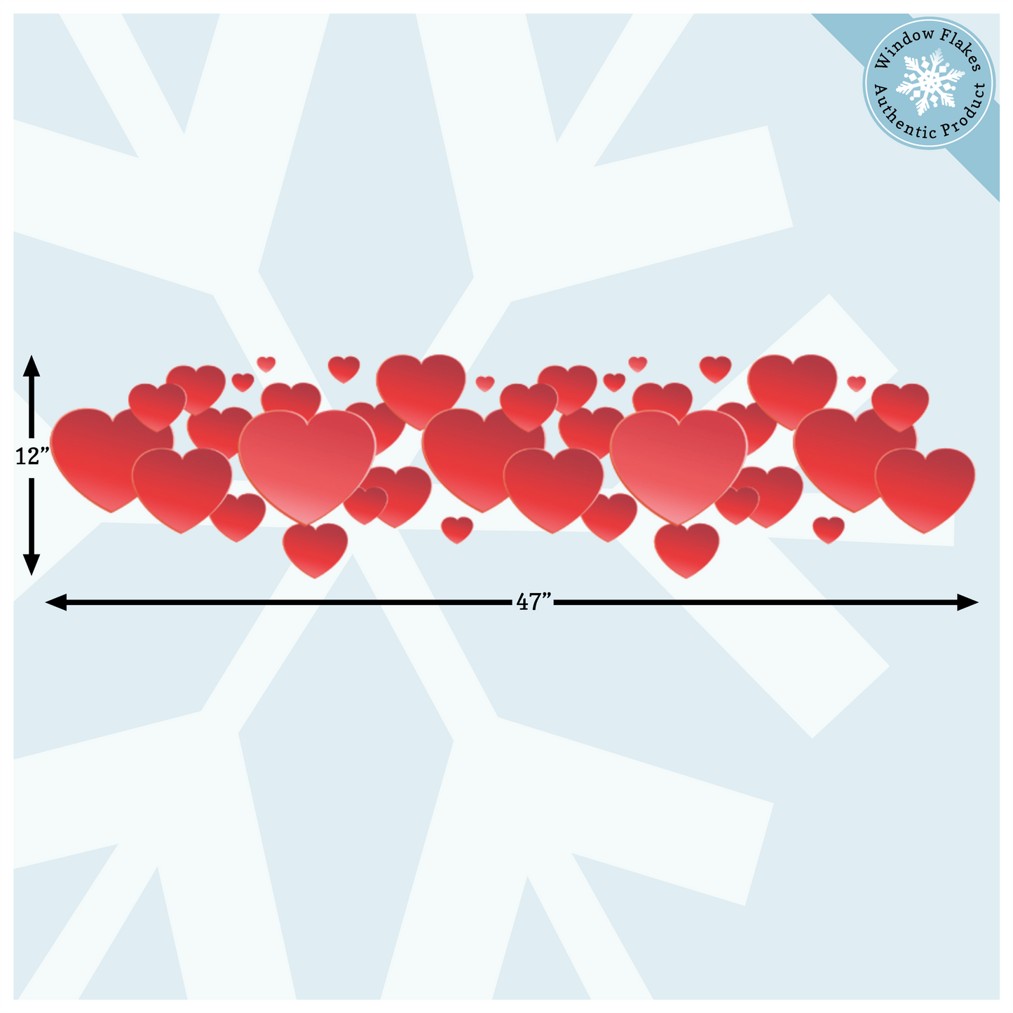 Red Heart Border Designs