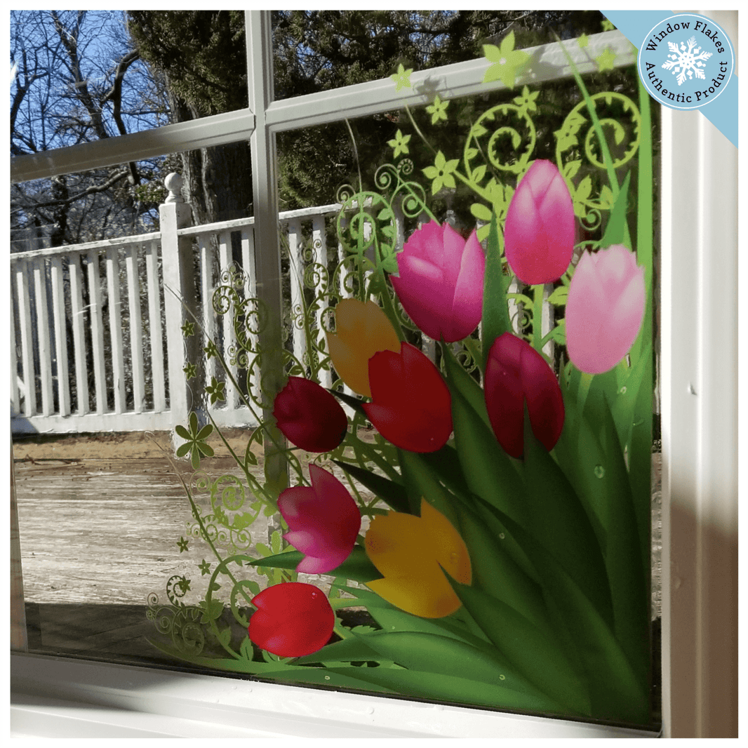 Spring Window Clings & Decals | Spring Window Decorations – Window Flakes